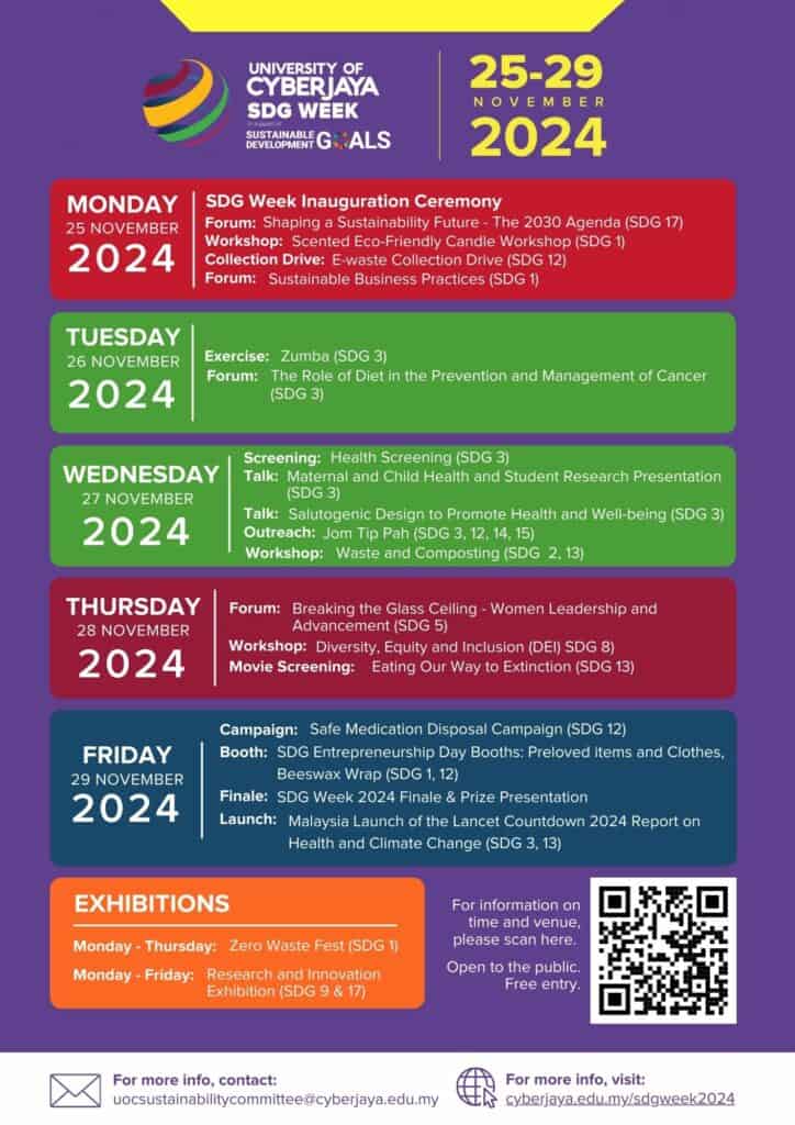 SDG Week 2024 | University of Cyberjaya